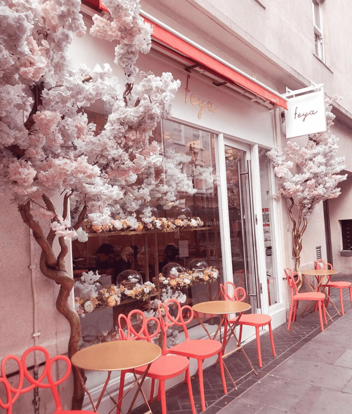 Pink Cafes in London: The 10 Most Instagrammable Spots